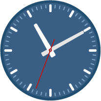 Free HTML Analog Clock Widget for Websites