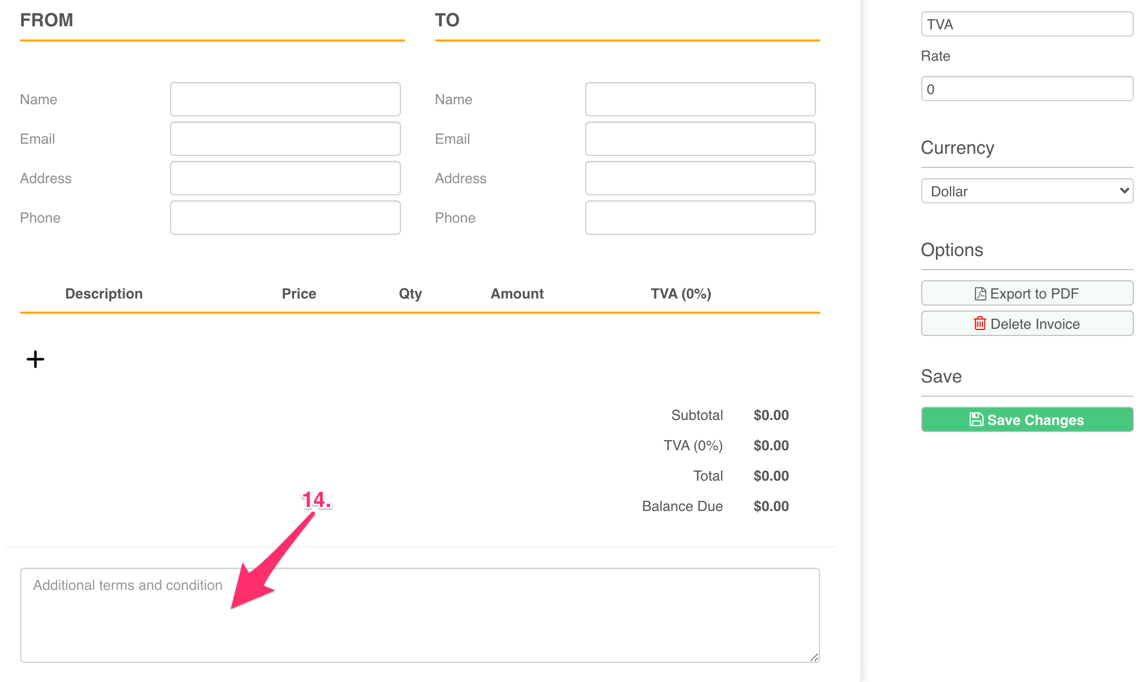 Free Invoice Generator